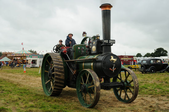 Steam Powered Traction Engine Show Editorial Stock Photo - Stock Image ...