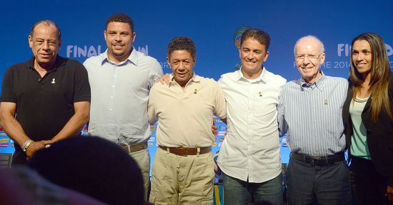 Fifa World Cup 2014 Ambassadors Carlos Editorial Stock Photo - Stock ...