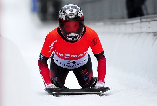 Canadas Sarah Reid Action During Skeleton Editorial Stock Photo - Stock ...