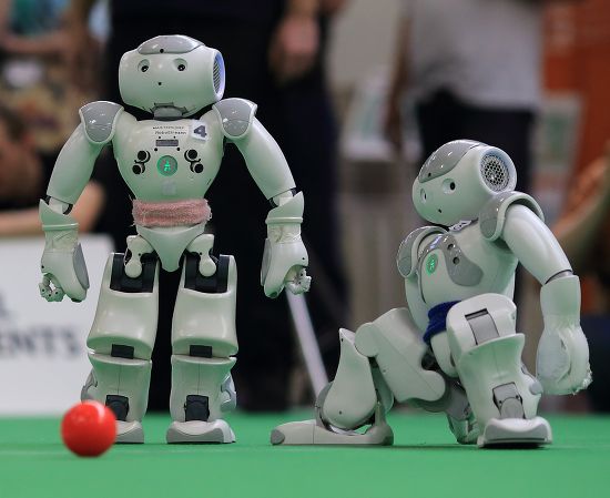 Robots Teams Robo Eireann Nao Team Editorial Stock Photo - Stock Image ...