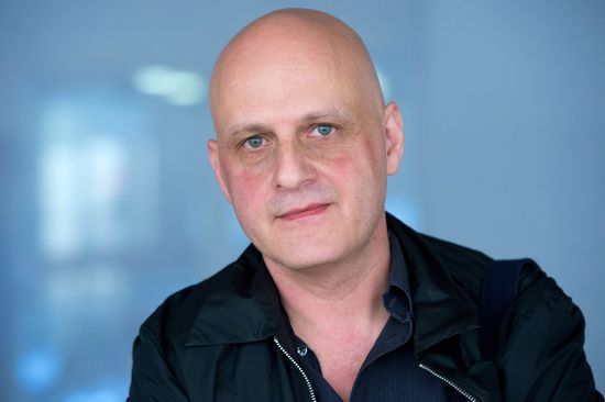 Israeli Artist Eran Schaerf Poses His Editorial Stock Photo - Stock ...