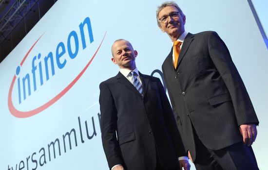Infineon Ceo Peter Bauer L Chairman Editorial Stock Photo - Stock Image ...