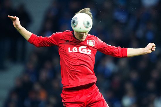 Leverkusens Philipp Wollscheid Action During Bundesliga Editorial Stock ...