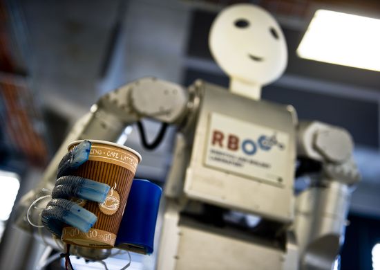 Robot Meka Manufactured By Meka Robotics Editorial Stock Photo - Stock ...