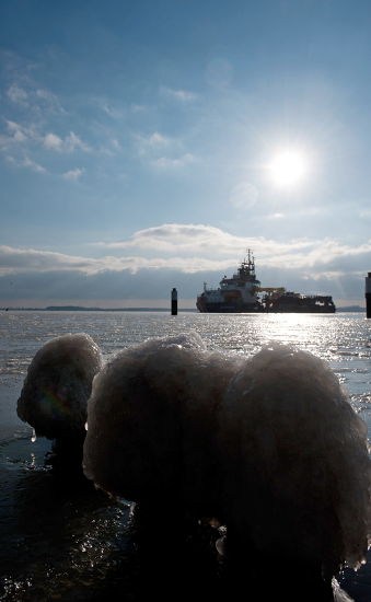 German Icebreaker Arkona Water Shipping Authority Editorial Stock Photo ...