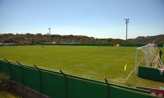 Practice Pitch Pictured On Island Sardinia Editorial Stock Photo ...