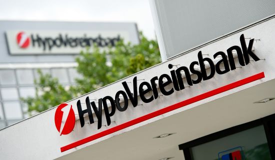 Logo Hypovereinsbank Pictured Banks Administrative Building Editorial ...