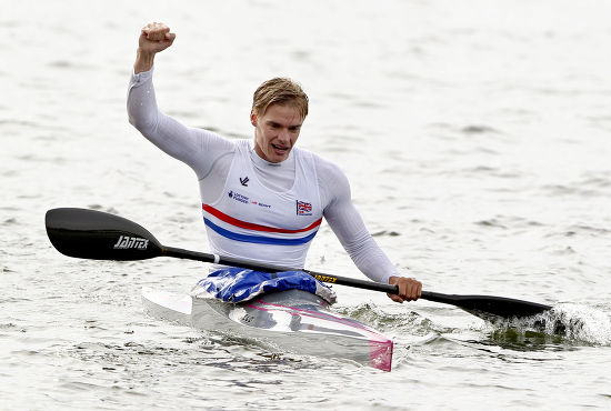 Edward Rutherford Great Britain Celebrates After Editorial Stock Photo ...