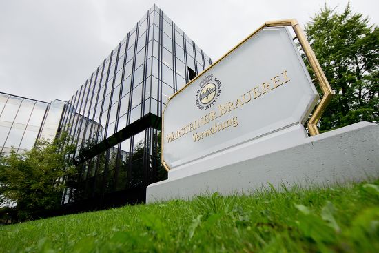 View Headquarters Warsteiner Brewery Warstein Germany Editorial Stock ...