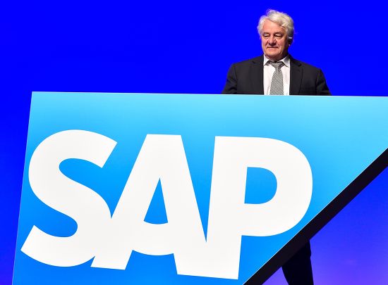 Sap Chairman Supervisory Board Hasso Plattner Editorial Stock Photo ...