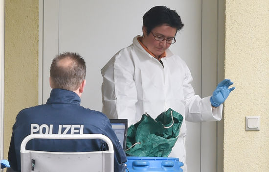 German Police Explosives Experts Forensics Officers Editorial Stock ...