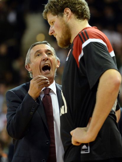 Munichs Coach Svetislav Pesic L Speaks Editorial Stock Photo - Stock ...