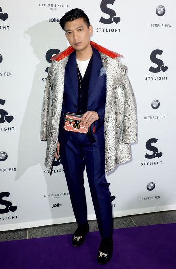 Blogger Bryanboy Arrives Stylight Fashion Influencer Editorial Stock ...