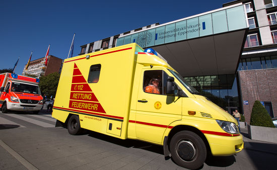 Convoy Rescue Vehicles Passes Main Entrance Editorial Stock Photo ...