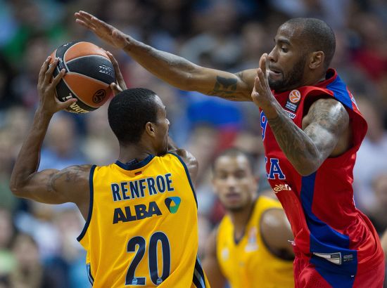 Berlins Alex Renfroe L Cska Moscow Editorial Stock Photo - Stock Image ...