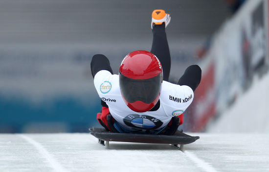 Skeleton Racer Maria Montejano Spain Action Editorial Stock Photo ...