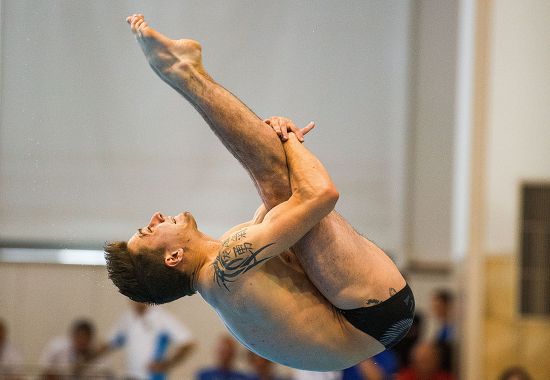 French Diver Matthieu Rosset Action During Editorial Stock Photo ...