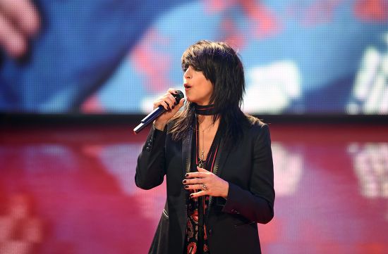 German Singer Nena Performs During Charity Editorial Stock Photo ...