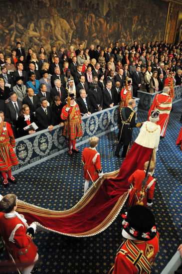 Queen Elizabeth Ii Prince Philip Enter Editorial Stock Photo - Stock ...