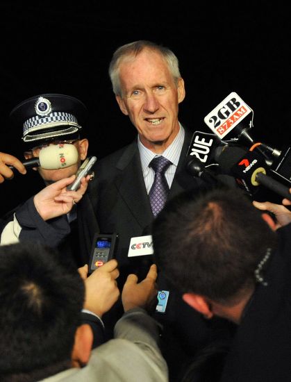 Assistant Police Commissioner Mark Murdoch Centre Editorial Stock Photo ...