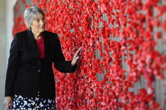 Patti Lomax Looks Through Roll Honour Editorial Stock Photo - Stock ...