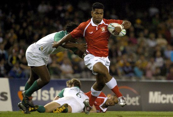 Tongas Sione Fonua Action During Their Editorial Stock Photo - Stock ...