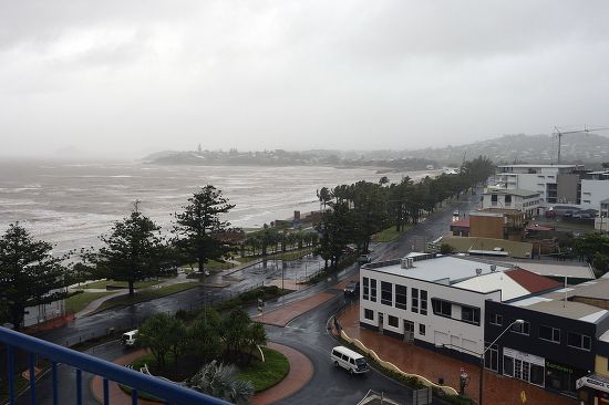 Surging Tides Cyclone Marcia Hit Main Editorial Stock Photo - Stock ...