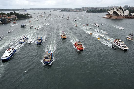 Ferries Seen Taking Part Ferrython Race Editorial Stock Photo - Stock ...