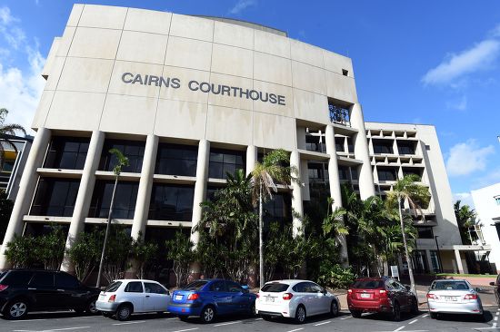 Exterior View Cairns Courthouse Cairns Australia Editorial Stock Photo ...
