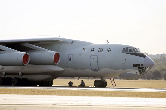 One Two Chinese Military Ilyushin Ii76 Editorial Stock Photo - Stock ...