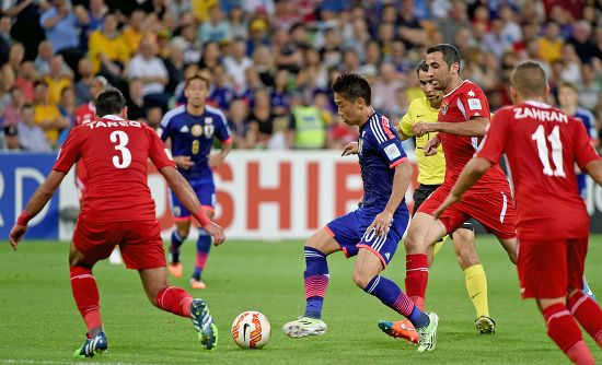 Shinji Kagawa Japan C Controls Ball Editorial Stock Photo - Stock Image ...