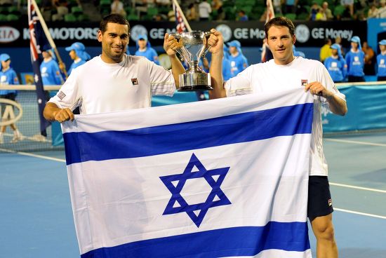 Jonathan Erlich R Andy Ram Israel Editorial Stock Photo - Stock Image ...