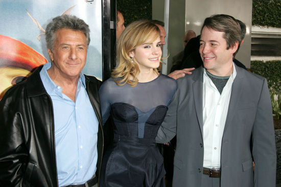 Dustin Hoffman Emma Watson Matthew Broderick Editorial Stock Photo ...