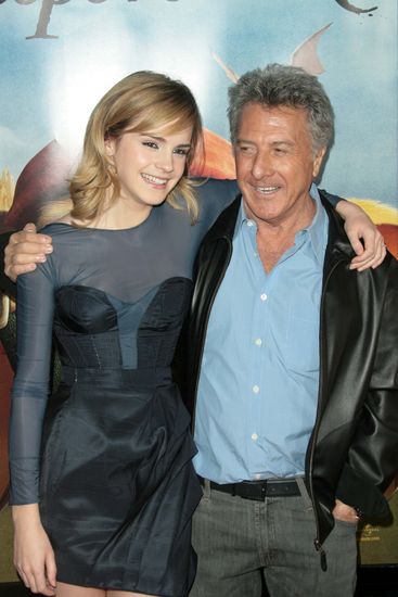 Emma Watson Dustin Hoffman Editorial Stock Photo - Stock Image ...