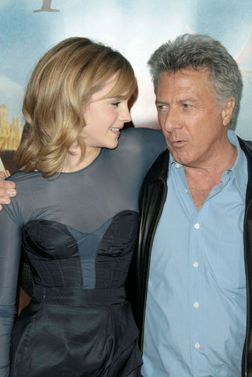 Emma Watson Dustin Hoffman Editorial Stock Photo - Stock Image ...