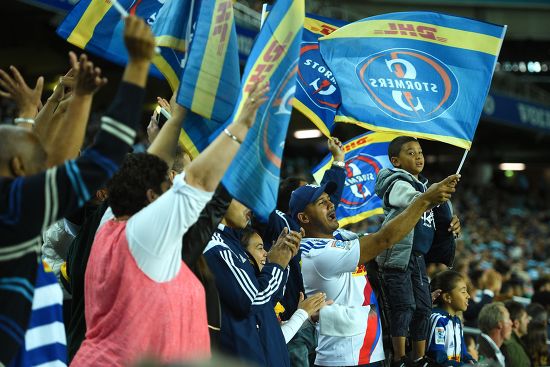 Stormers Supporters Celebrate Their Teams Victory Editorial Stock Photo ...