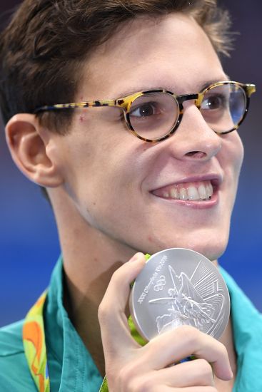 Silver Medalist Mitchell Larkin Australia Smiles Editorial Stock Photo ...