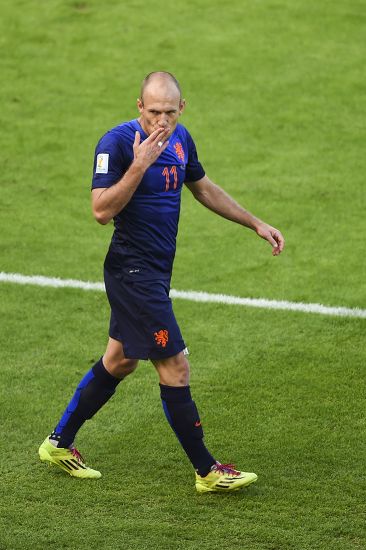 Arjen Robben Netherlands Reacts During Fifa Editorial Stock Photo ...