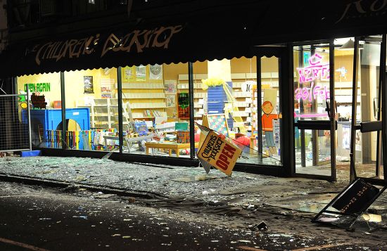 Damaged Shops Remain They Were Left Editorial Stock Photo - Stock Image ...