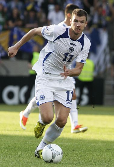Edin Dzeko Bosniaherzegovina Action During Fifa Editorial Stock Photo ...