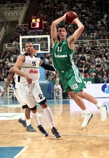 Dimitris Diamantidis Panathinaikos Athens R Fighta Editorial Stock ...