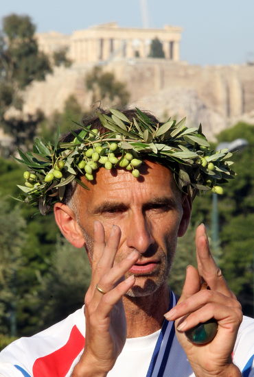 German Ultramarathon Runner Juergen Menne Poses Editorial Stock Photo ...