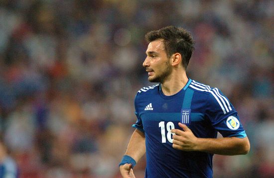 Greeces Player Sotiris Ninis Scorer First Editorial Stock Photo - Stock ...