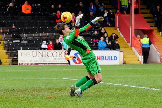 Ben Garratt Crewe Alexandra Makes Save Editorial Stock Photo - Stock ...