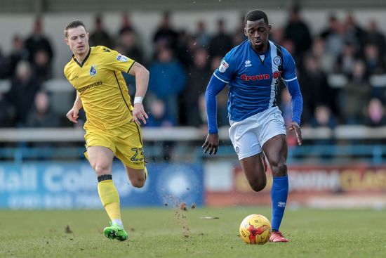 Joel Taylor Rochdale Afc Runs Past Editorial Stock Photo - Stock Image ...