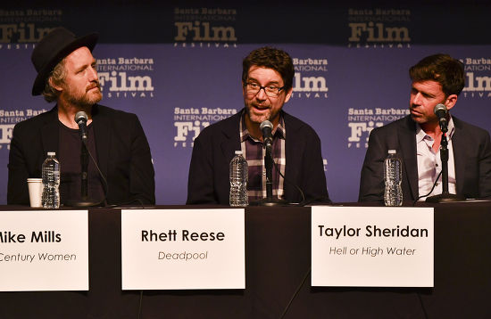 Mike Mills Rhett Reese Taylor Sheridan Editorial Stock Photo - Stock ...