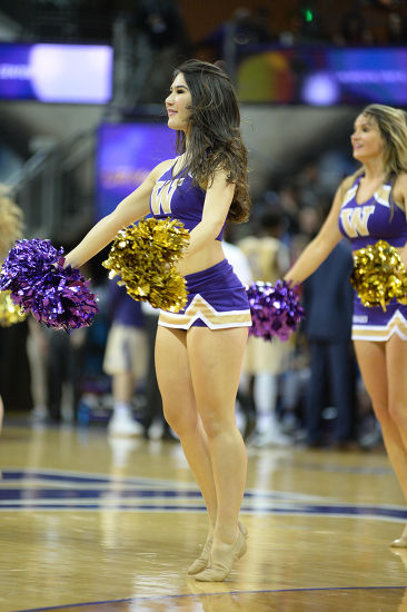 Uw Cheer Group Perform During Time Editorial Stock Photo - Stock Image ...