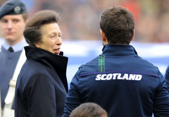 Princess Anne Talks Greig Laidlaw Before Editorial Stock Photo - Stock ...