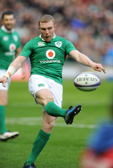 Keith Earls Ireland Winger Puts Clearance Editorial Stock Photo - Stock ...