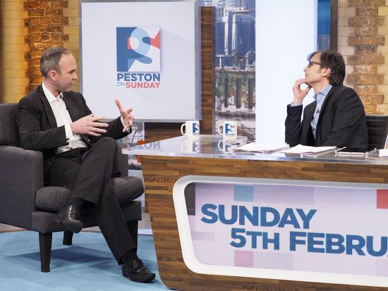 Gavin Barwell Robert Peston Editorial Stock Photo - Stock Image ...